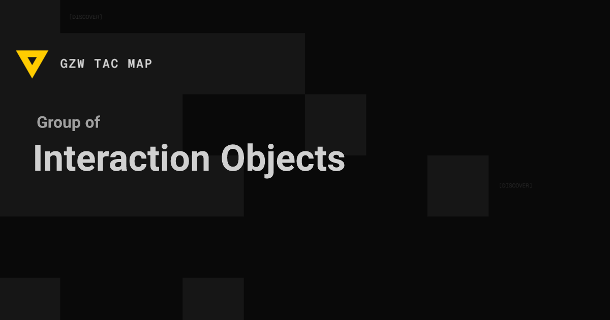Interaction Objects in Gray Zone Warfare (GZW) – All Locations