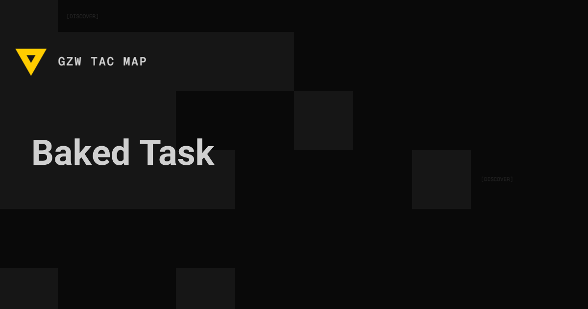 Baked (Banshee) — Gray Zone Warfare | GZW Tac Map