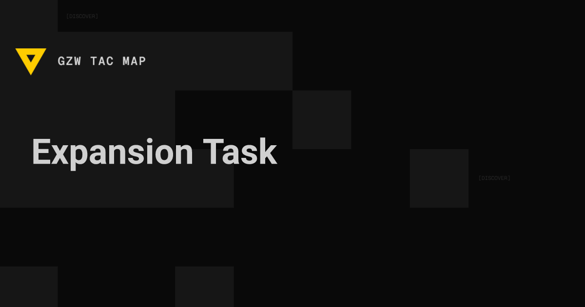 Expansion (Gunny) — Gray Zone Warfare | GZW Tac Map
