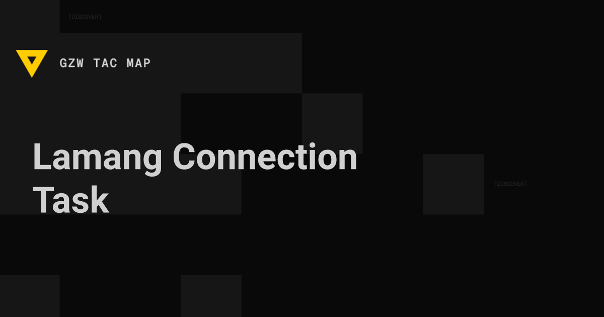Lamang Connection (Banshee) — Gray Zone Warfare | GZW Tac Map