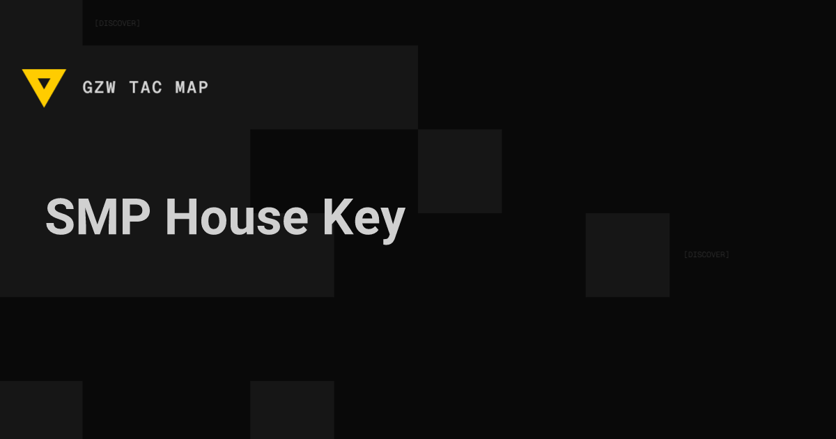 Small Marketplace House Key (SMP House) — Gray Zone Warfare | GZW Tac Map