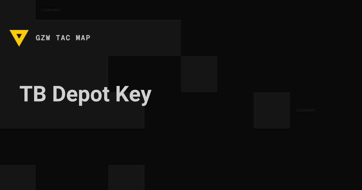 Tiger Bay Trade Depot Office Key (TB Depot) — Gray Zone Warfare | GZW ...