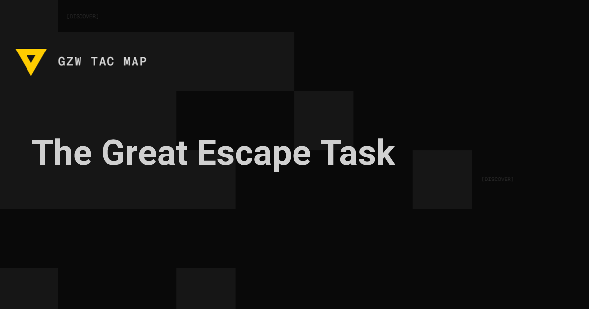 The Great Escape (Handshake) — Gray Zone Warfare | GZW Tac Map